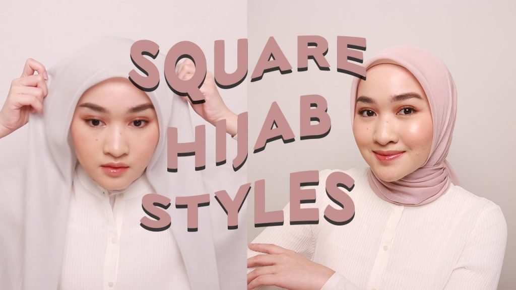 Simple & Elegant Square Hijab Tutorial - My Hijabi Girl